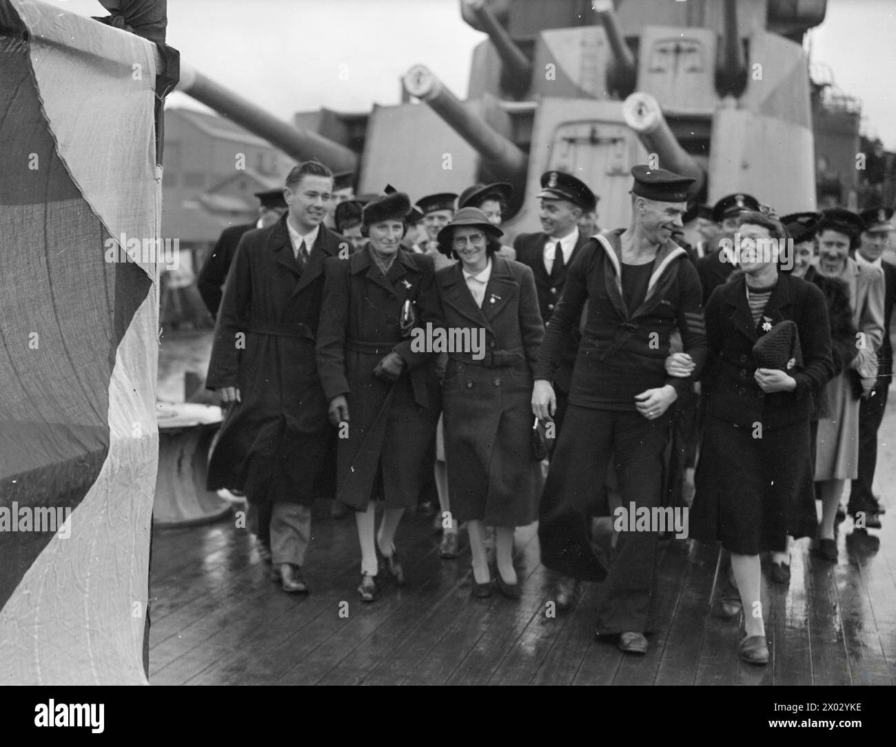 On 22 April 1943 at Devonport, Governor Lord Knollys of Bermuda ...