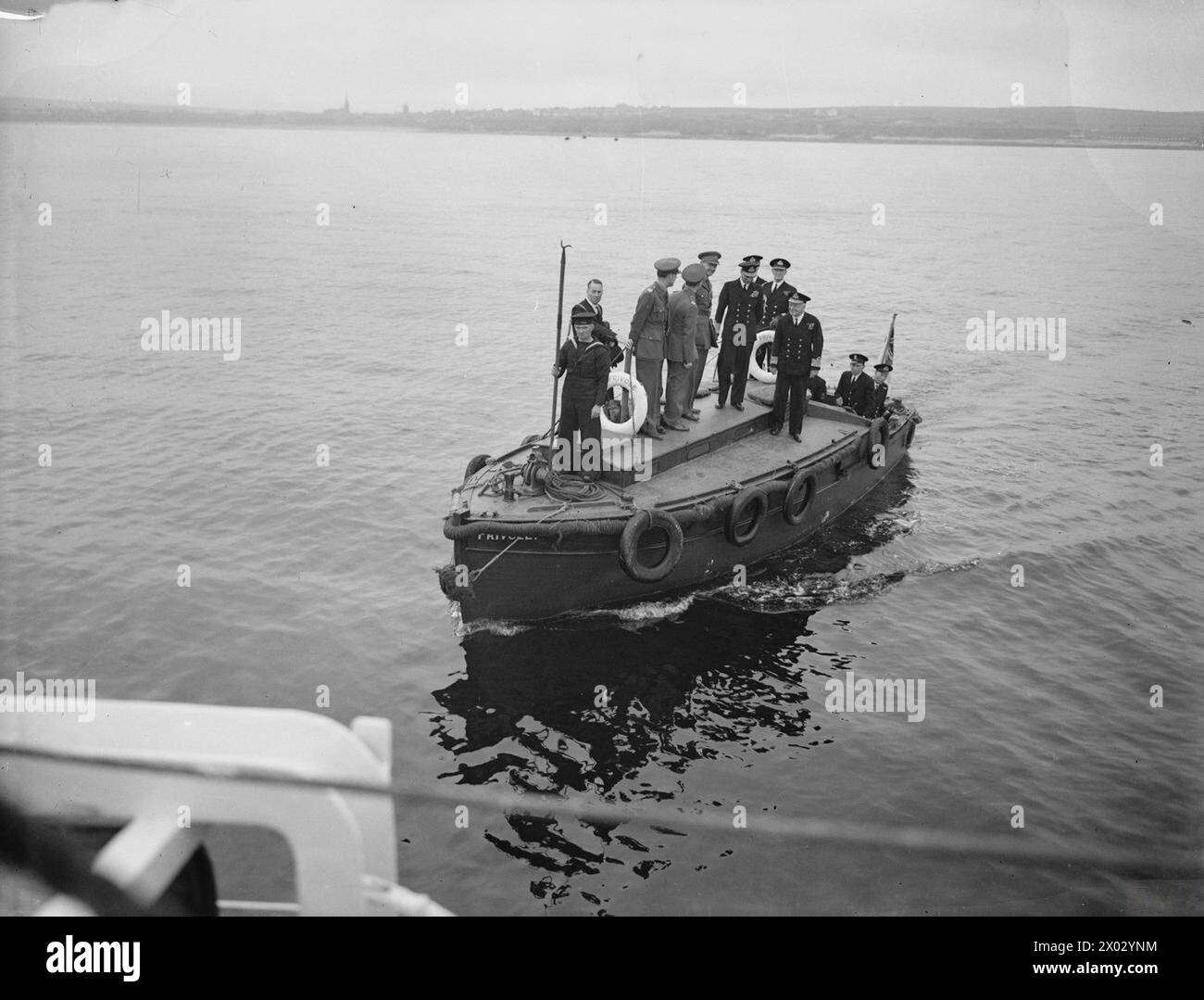THE KING VISITS HOME FLEET. 6 JUNE 1942, ON BOARD SHIPS OF THE HOME ...