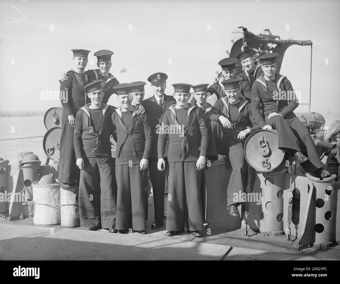 HM DESTROYER WESTMINSTER AND SLOOP WIDGEON ROUT STRONG E-BOAT FORCE. 18 ...