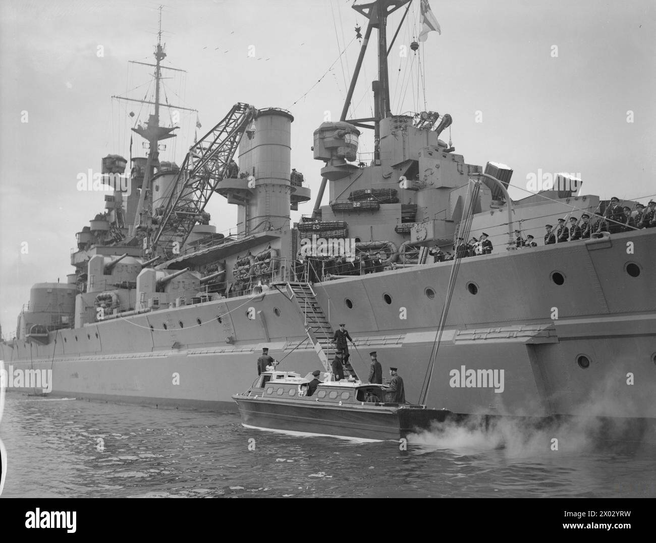 In August 1941, His Majesty The King visited the Home Fleet in northern ...