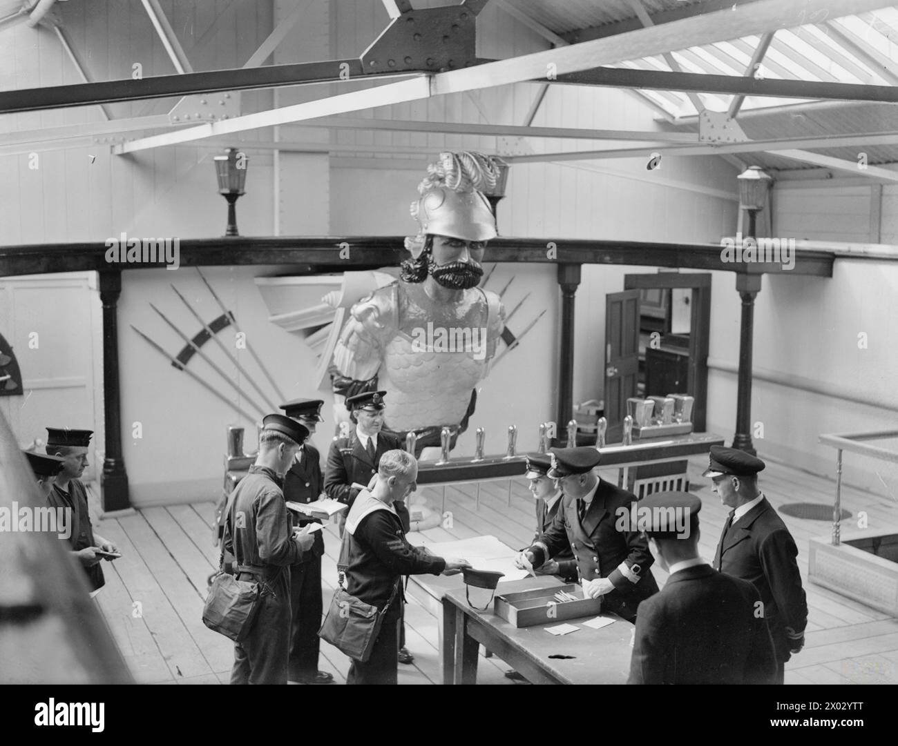 HMS DEFIANCE, TRAINING ESTABLISHMENT. SEPTEMBER 1940, HMS DEFIANCE ...