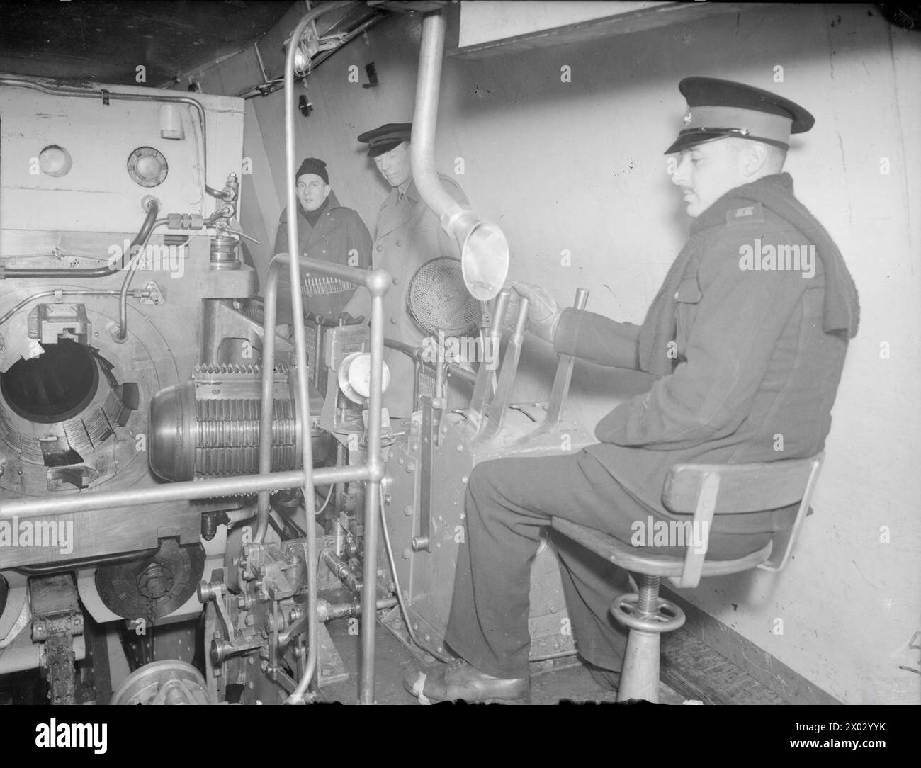 ON BOARD HMS KING GEORGE V WHEN SHE TOOK LORD AND LADY HALIFAX TO ...