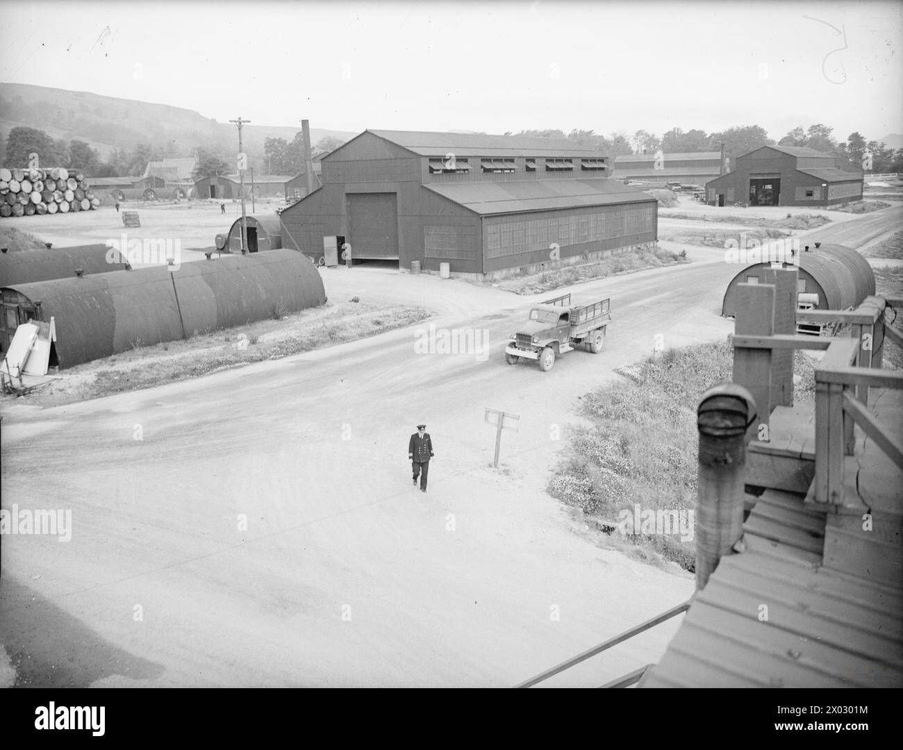 COMBINED OPERATION BASES IN SCOTLAND. JULY 1945, VARIOUS COMBINED ...