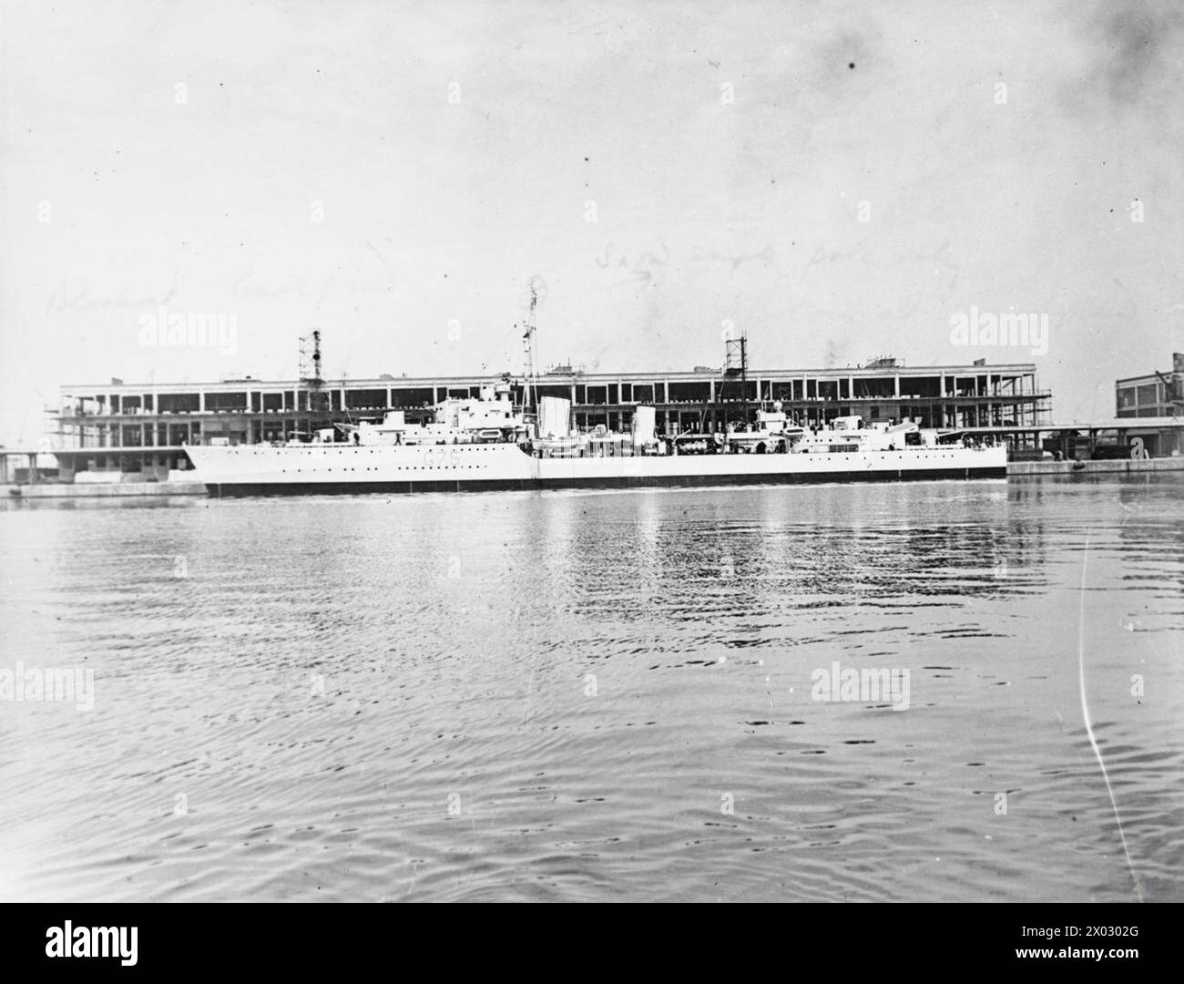 HMS ESKIMO, BRITISH TRIBAL CLASS DESTROYER. SEPTEMBER 1941. Royal Navy ...