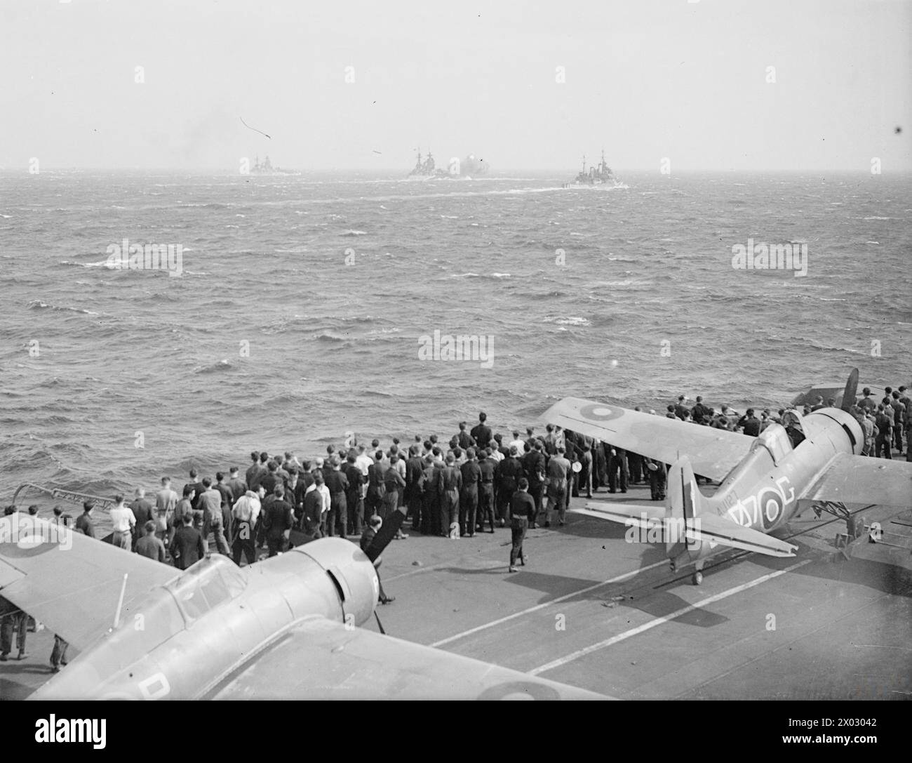 From 15 to 17 April 1943, men aboard HMS Formidable observed the 16 ...