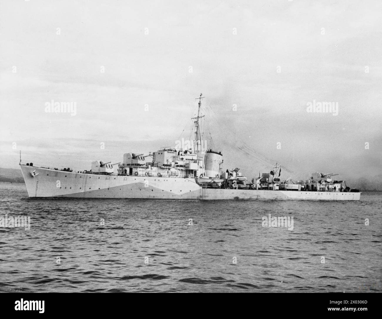 The Polish Navy destroyer ORP Orkan (Windstorm) was in service during ...