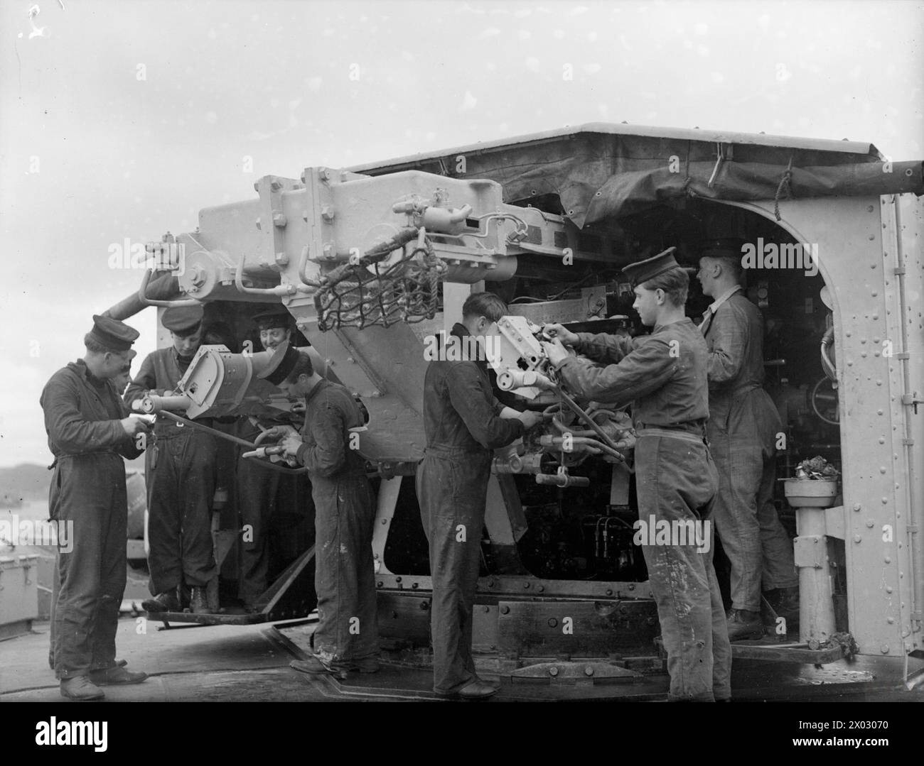 ON BOARD AN INVASION DESTROYER. 1 JUNE 1944, PLYMOUTH. ON BOARD THE ...