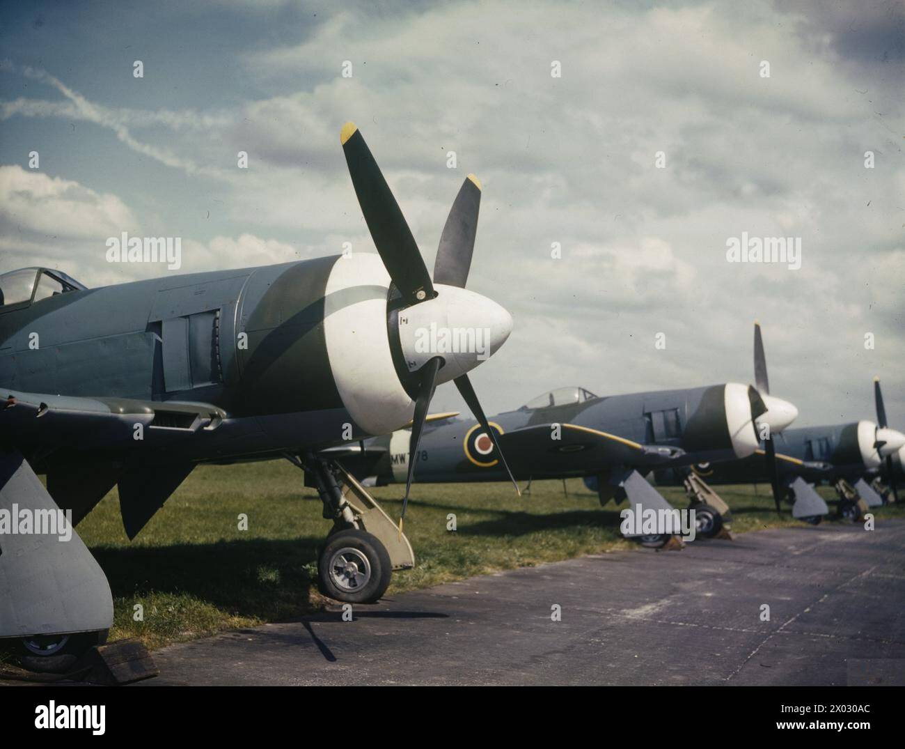 AIRCRAFT PRODUCTION DURING THE SECOND WORLD WAR - Hawker Tempest Mark ...