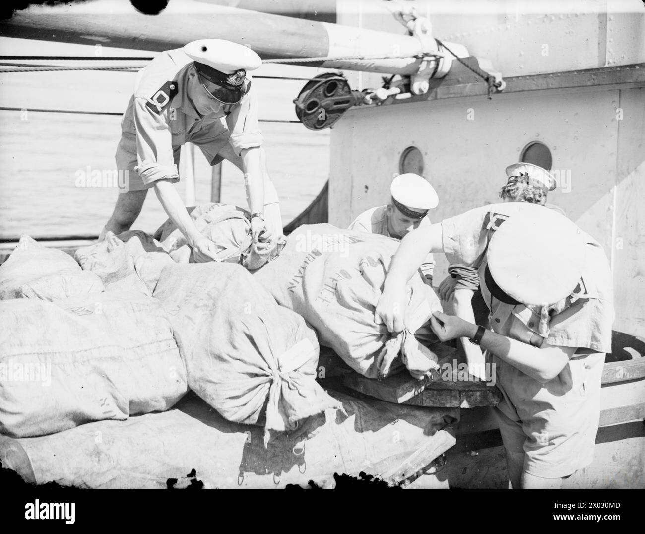 CONTRABAND CONTROL OFF "GIB". 1 TO 3 JUNE 1943, STRAITS OF GIBRALTAR ...