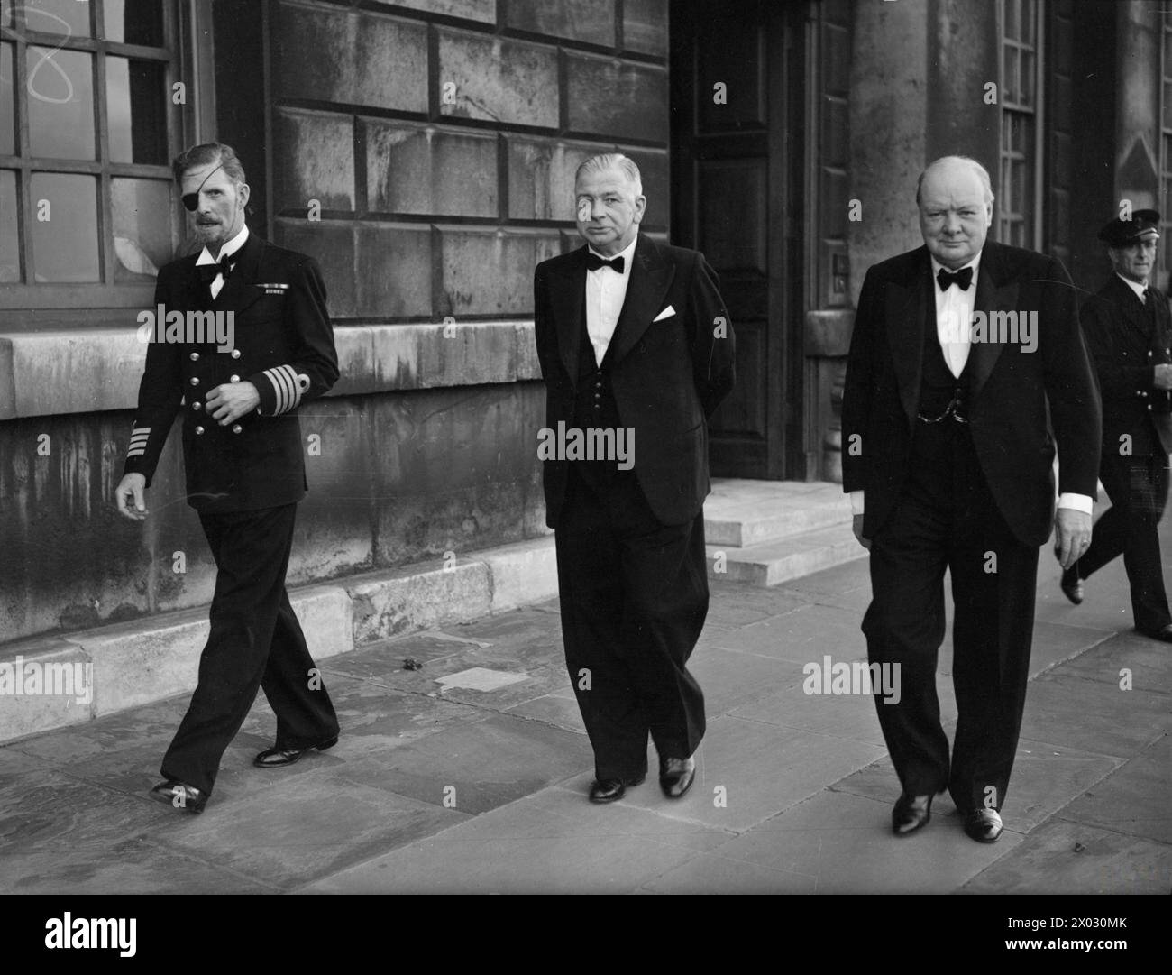 On 24 July 1942 at Greenwich Naval College, Winston Churchill met US ...