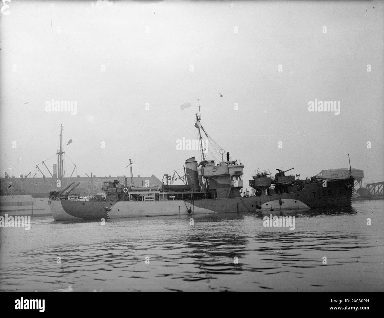 THE STAFFA IS AN ANTI-SUBMARINE TRAWLER. 12 AUGUST 1943, WALLASEY ...