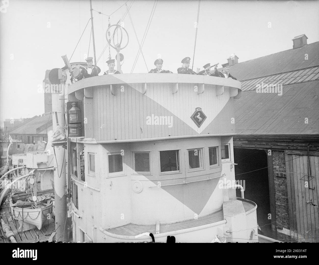 OCEAN CONVOY RESCUE TRAWLER, NORTHERN PRIDE. 29 JULY 1943, WALLASEY ...