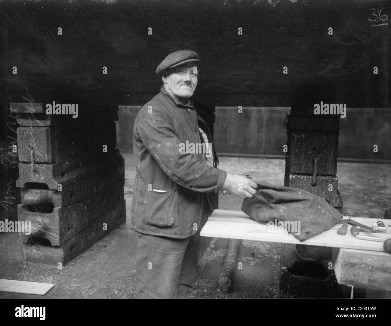 On 24 February 1945 at Clarence Graving Dock, Liverpool, 52-year-old ...