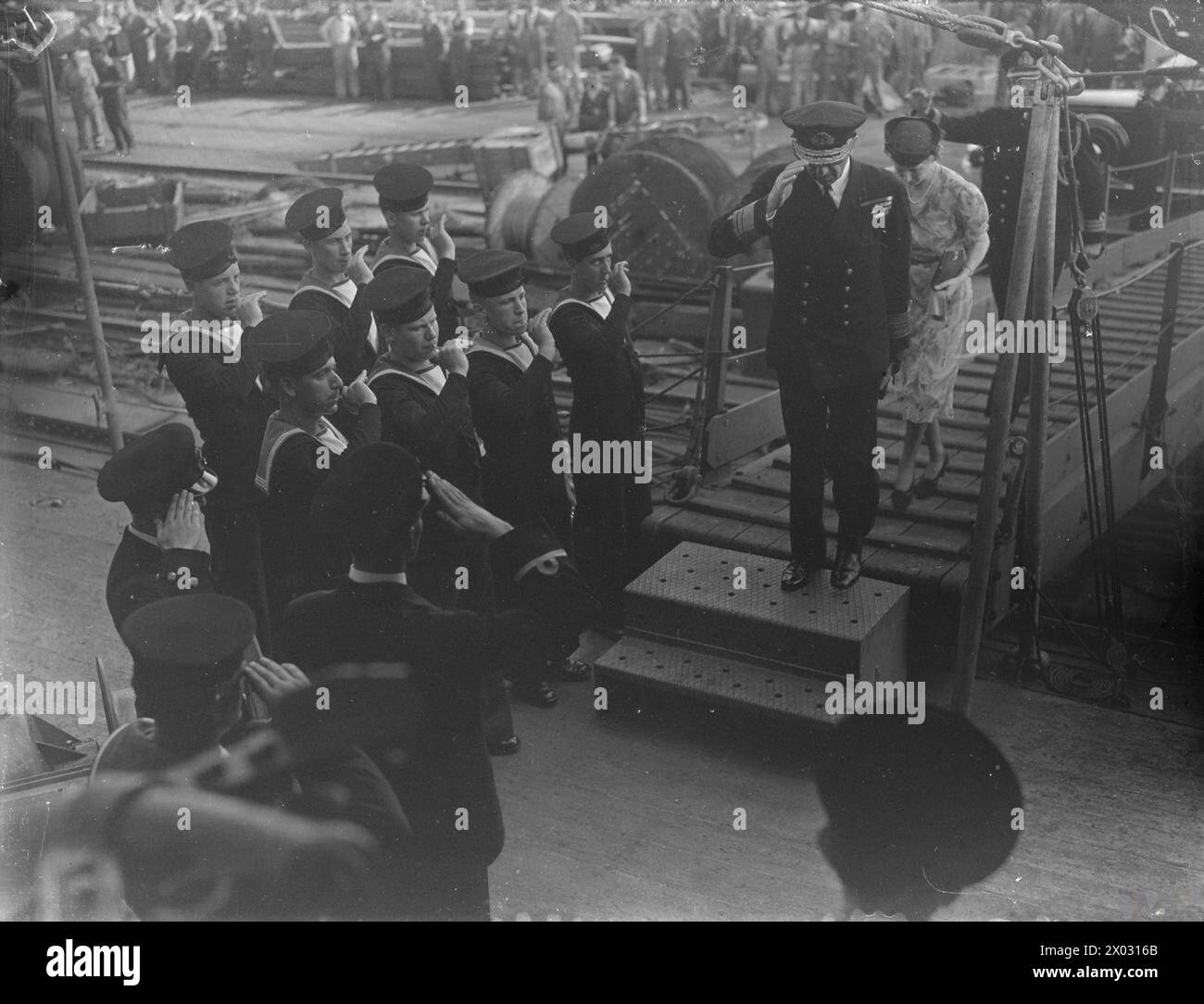 In 1941, HMS Euryalus hosted a ceremony renewing the historic ...