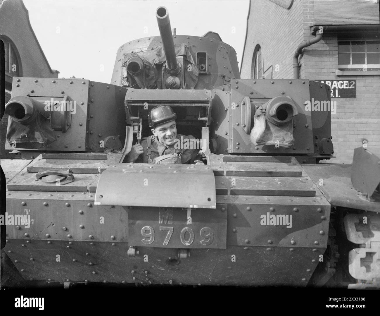 On 28 October 1940 at Tidworth, a trainee tank driver operated T907, a ...