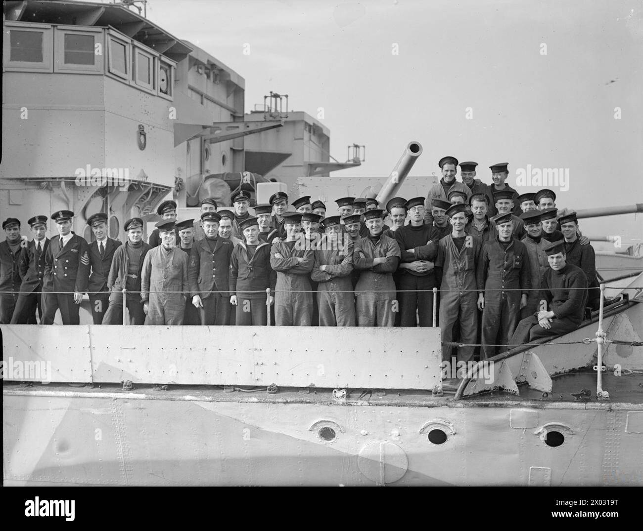 NAVY'S OLDEST DESTROYER IS 27. 19 FEBRUARY 1944, PLYMOUTH. BRITAIN'S ...