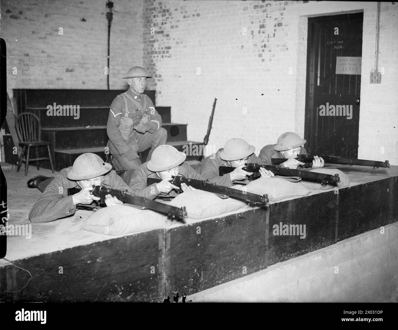 Infantry drill rifle range hi-res stock photography and images - Alamy