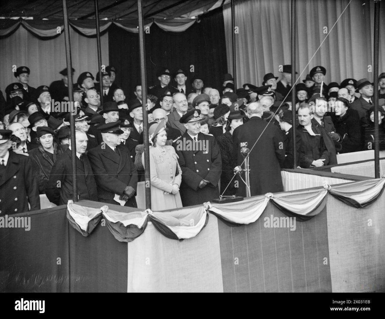 HRH PRINCESS ELIZABETH LAUNCHES BRITAIN'S GREATEST BATTLESHIP. 30 ...
