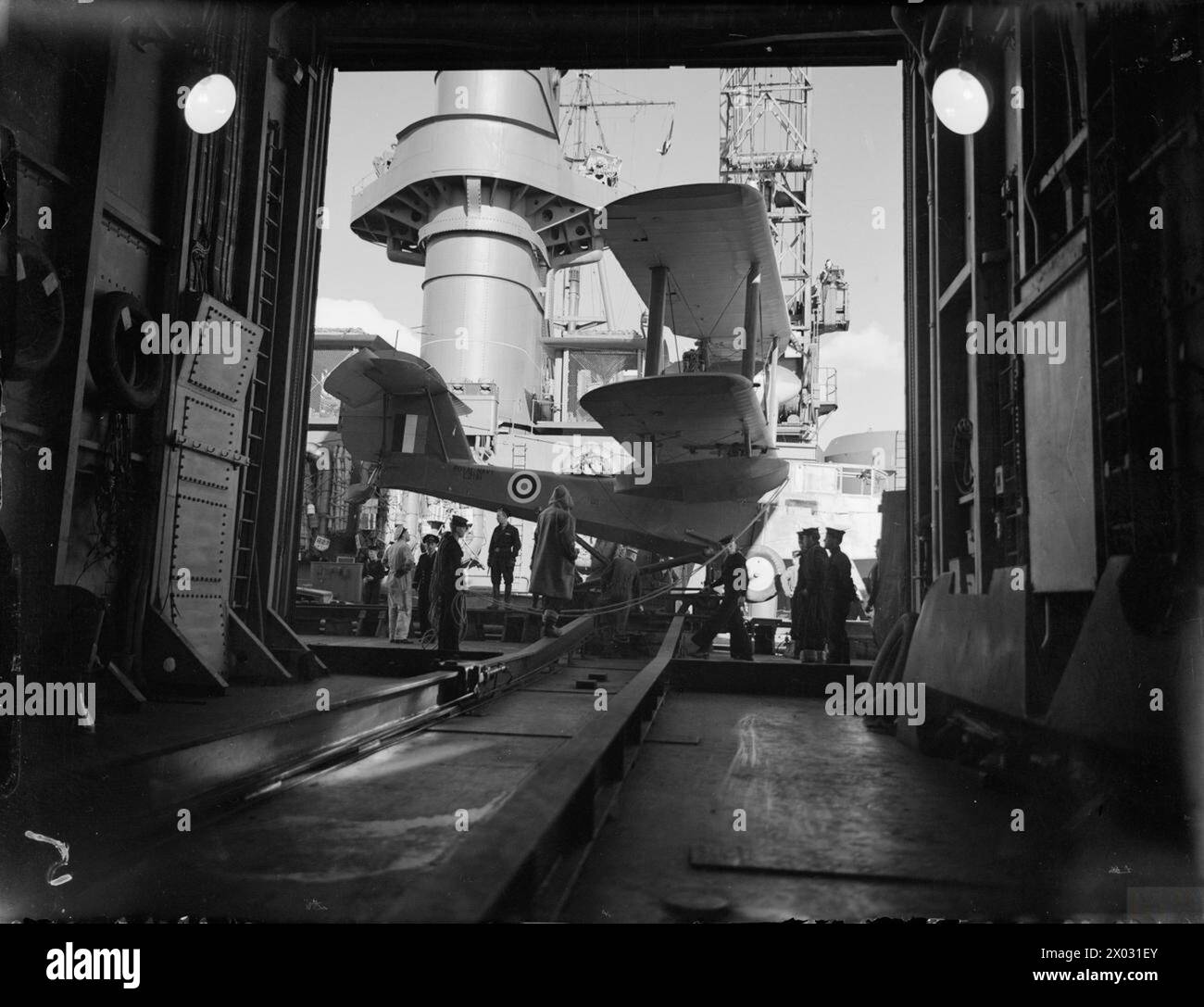 Naval aircraft positioned on hi-res stock photography and images - Alamy