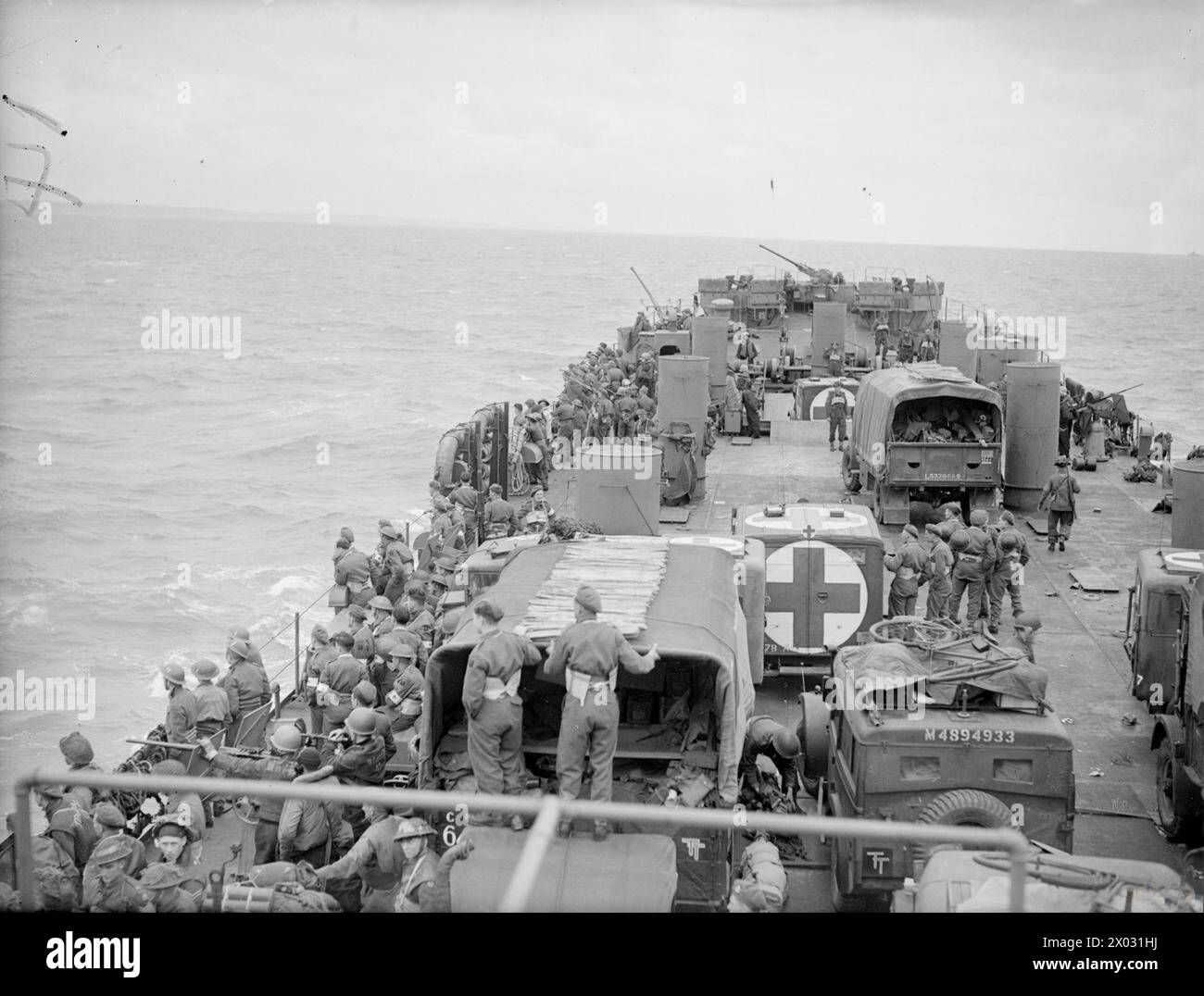 On 6 June 1944, during the D-Day invasion of Normandy, vehicles of 168 ...