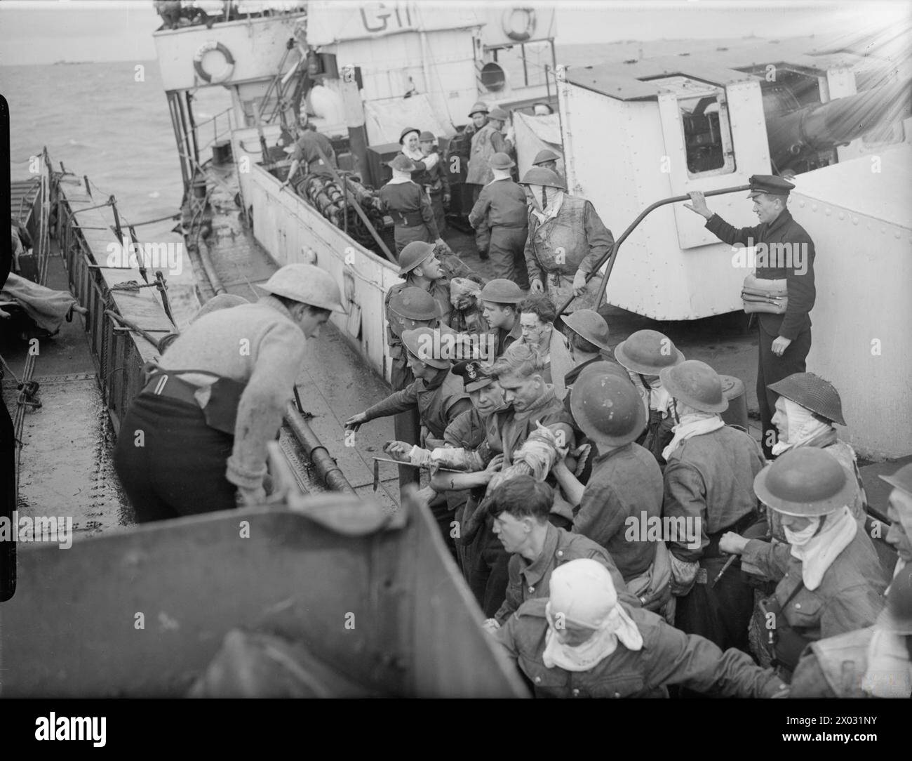 Royal Marine Commandos land at Westkapelle, Walcheren on 1 November ...