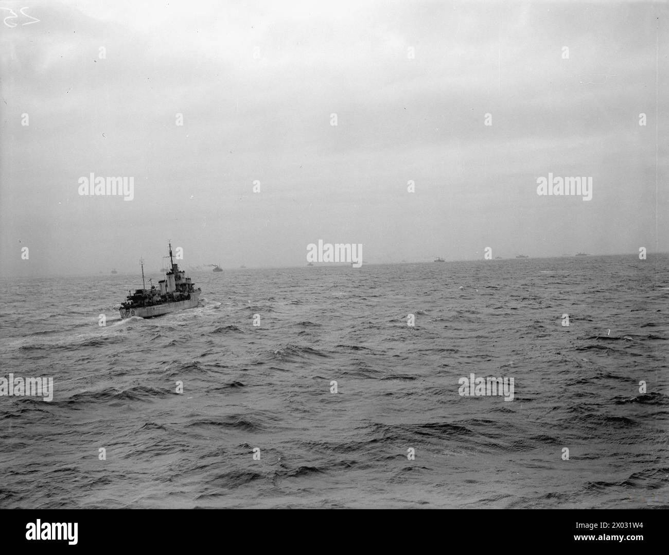HMS VISCOUNT AND HMS FAME RAM AND SINK 2 GERMAN U-BOATS WHILE ESCORTING ...