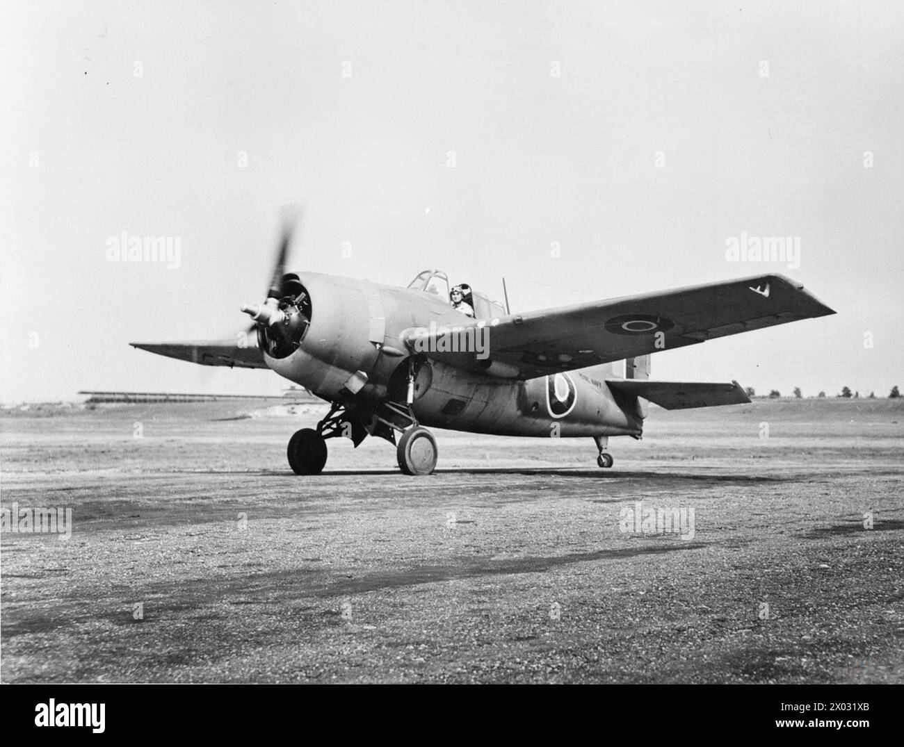 In October 1943 at Roosevelt Field, Long Island, US-built aircraft ...