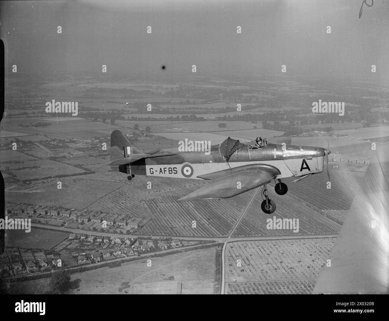 Miles M.14 Magister G-AFBS '1' of No. 8 Elementary Flying Training ...
