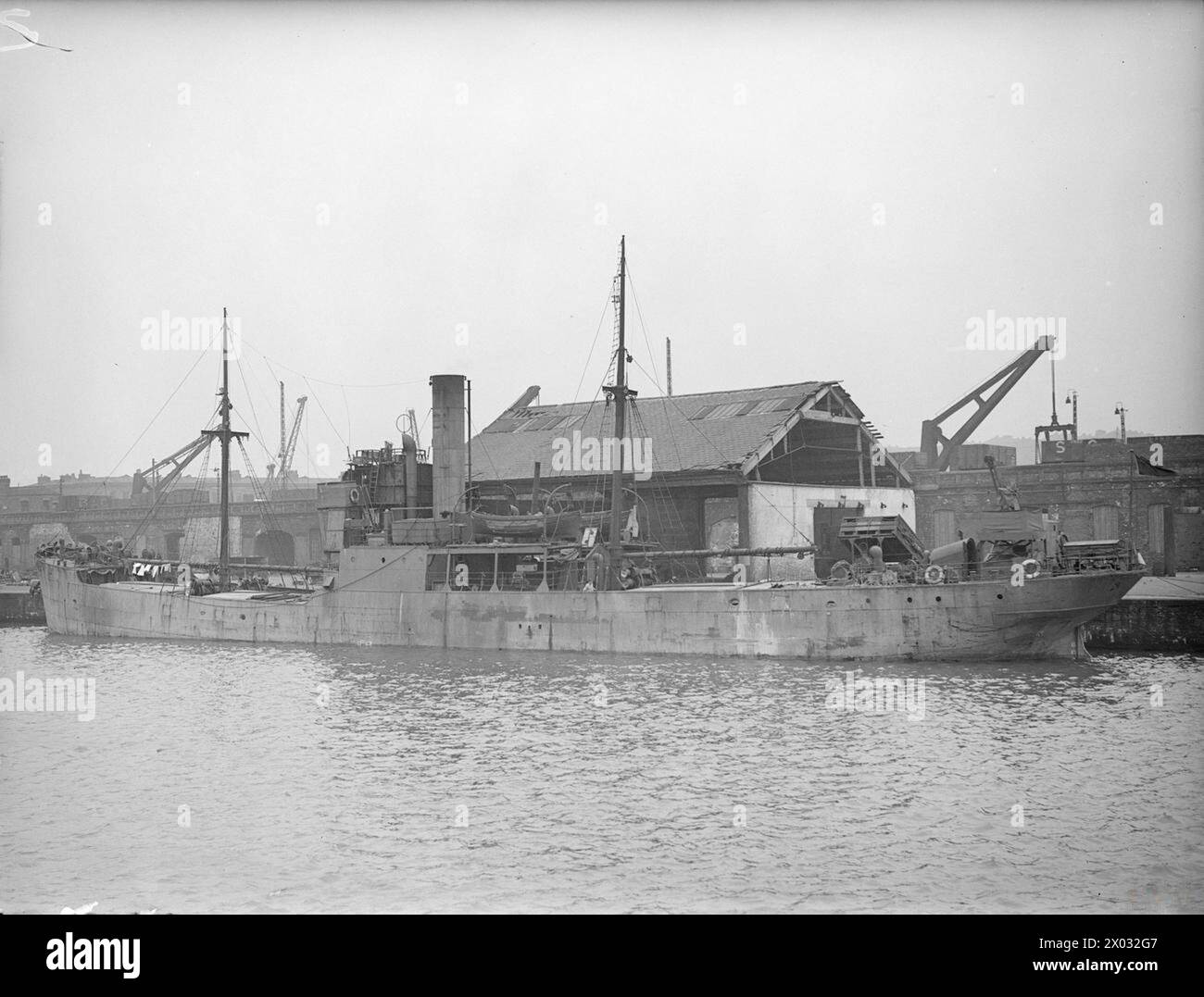 SS KODUMAA, BRITISH MERCHANT SHIP. 12 MAY 1942, LIVERPOOL. SS Kodumaa ...