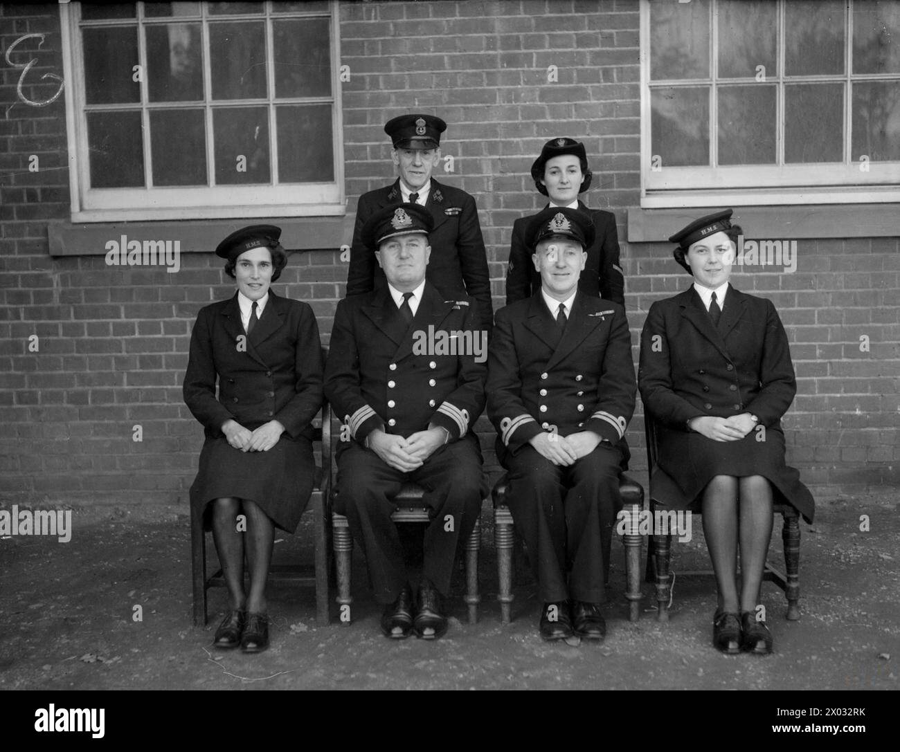 COMMUNICATIONS OFFICE STAFF AT THE NAVAL BASE AT HARWICH, 27 SEPTEMBER ...