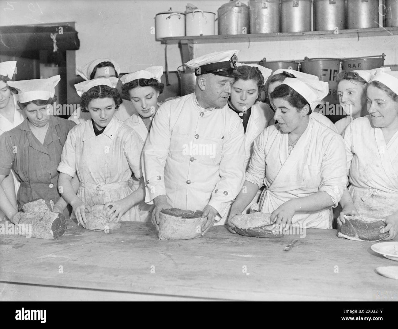 In 1940, at a Fleet Air Arm station, a Chief Petty Officer instructs ...