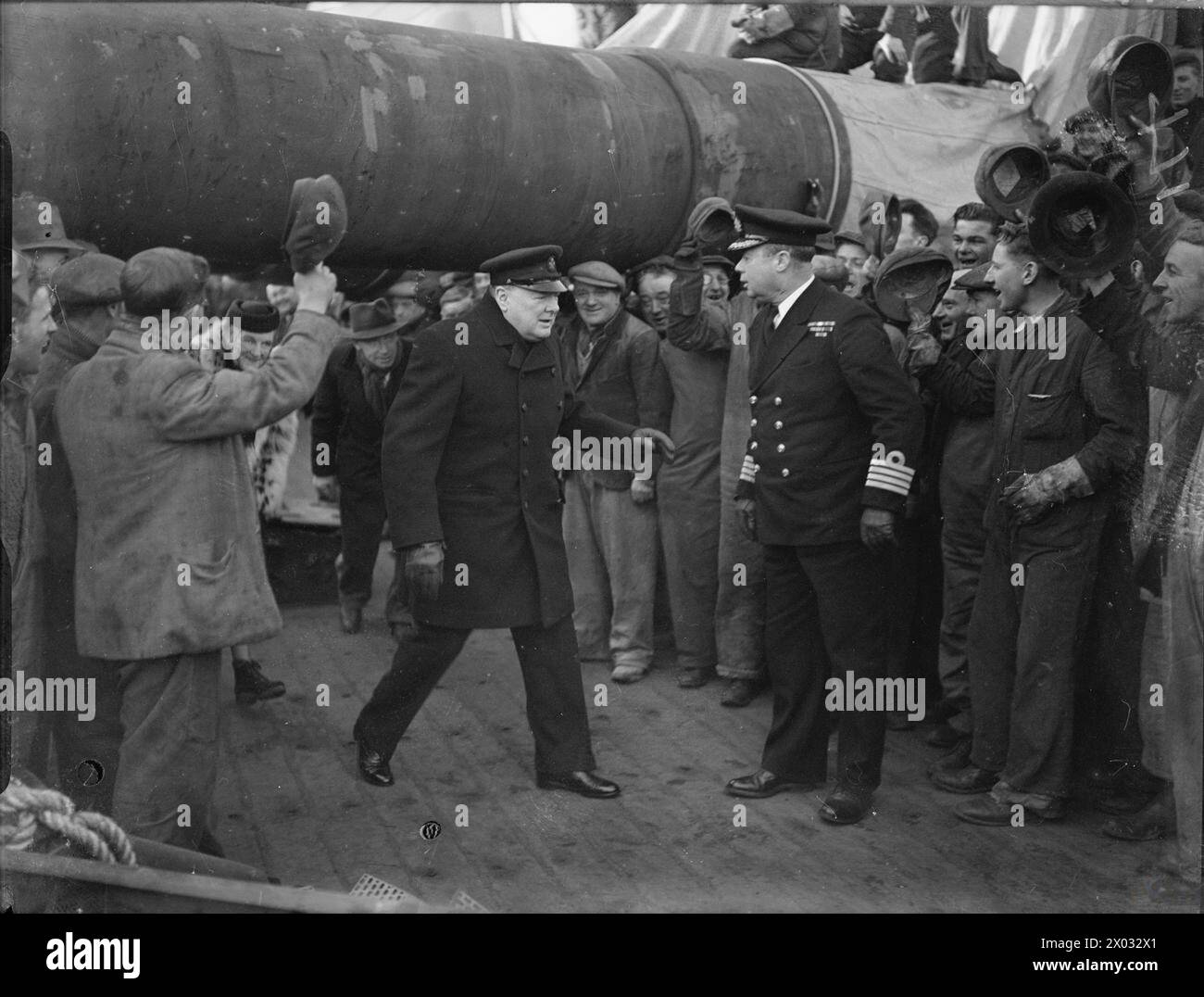 On 17 January 1941 in Rosyth, the British Prime Minister and Mr Harry ...