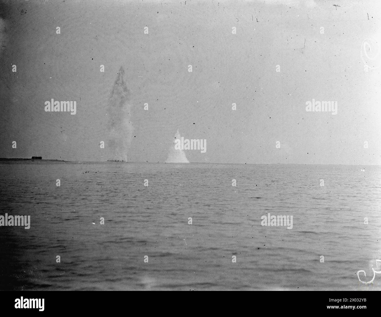 On 13 September 1943 at Brightlingsea, a minefield was destroyed in a ...