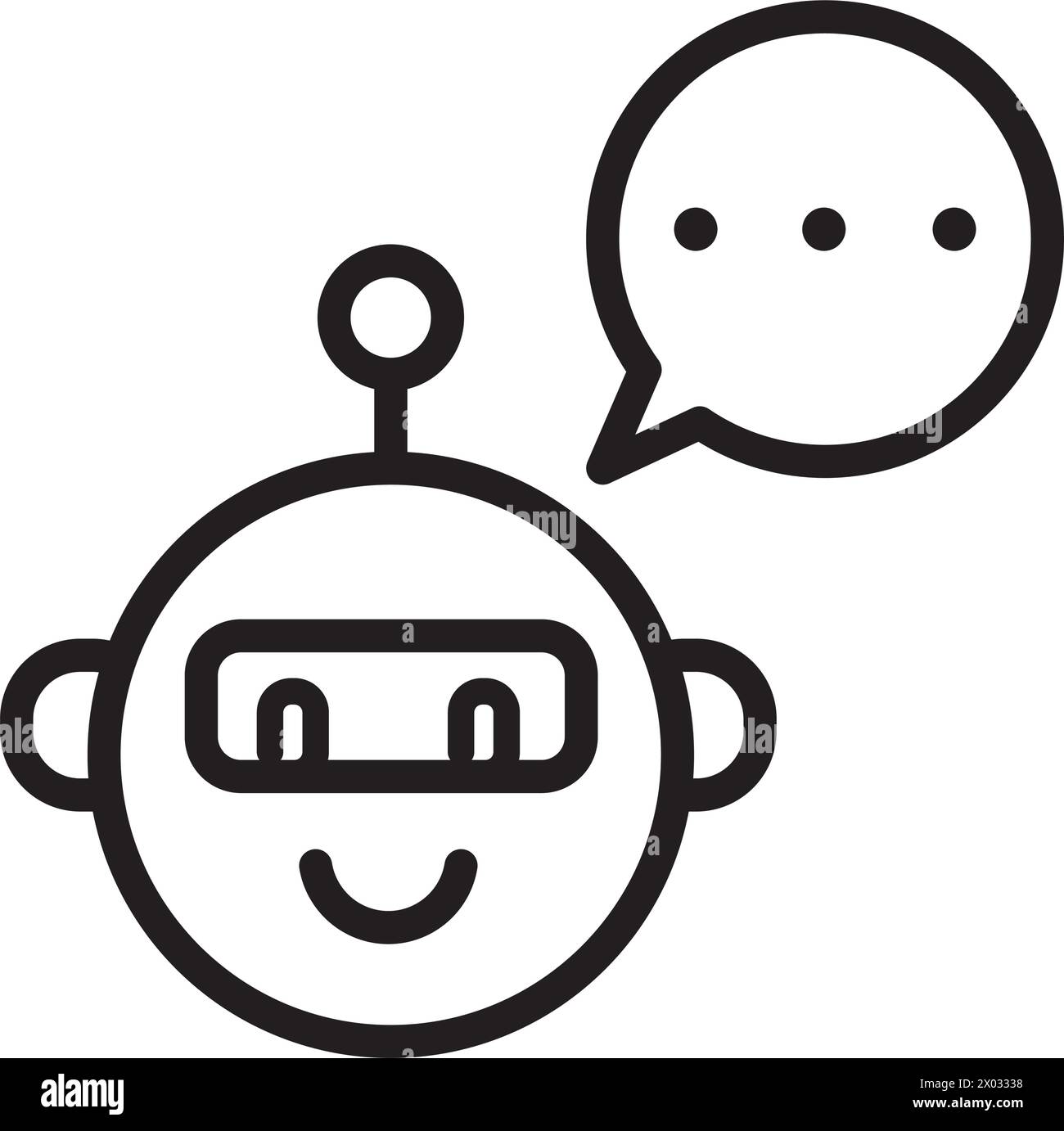 chatbot information service Stock Vector Image & Art - Alamy