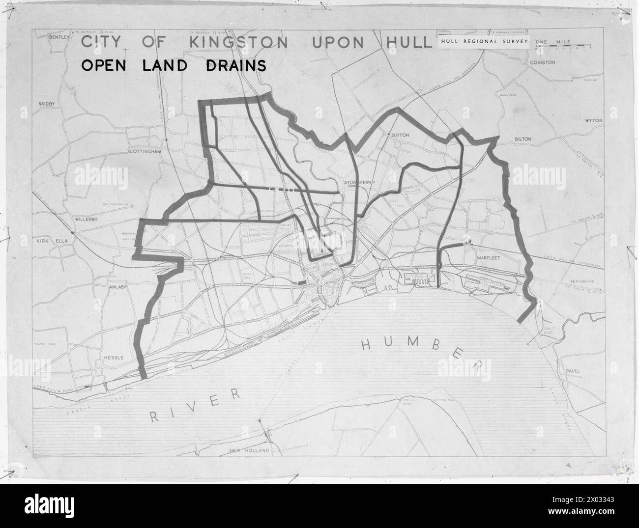 POST WAR PLANNING AND RECONSTRUCTION IN BRITAIN: HULL REGIONAL SURVEY ...