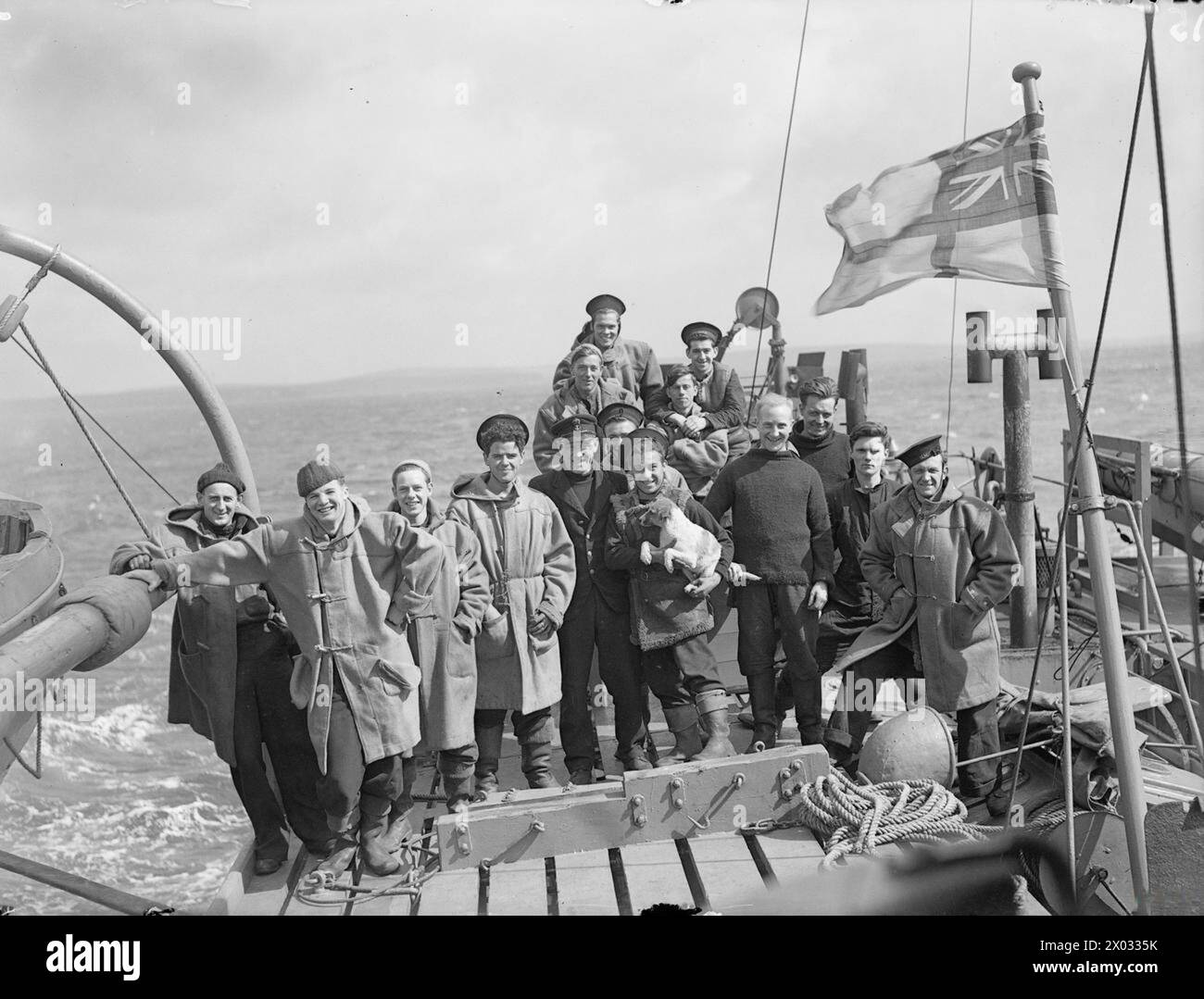 THE TRAWLERS PLAY THEIR PART. 6 JUNE 1943, ABOARD HMS STELLA PEGASI ...
