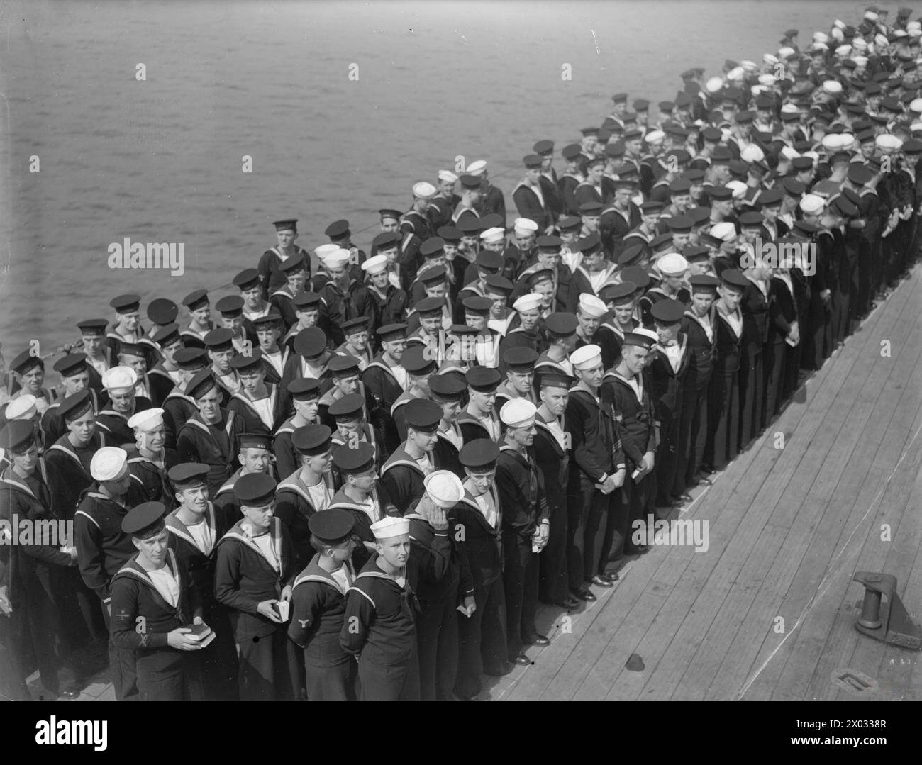 President Roosevelt and Prime Minister Churchill met aboard HMS Prince ...