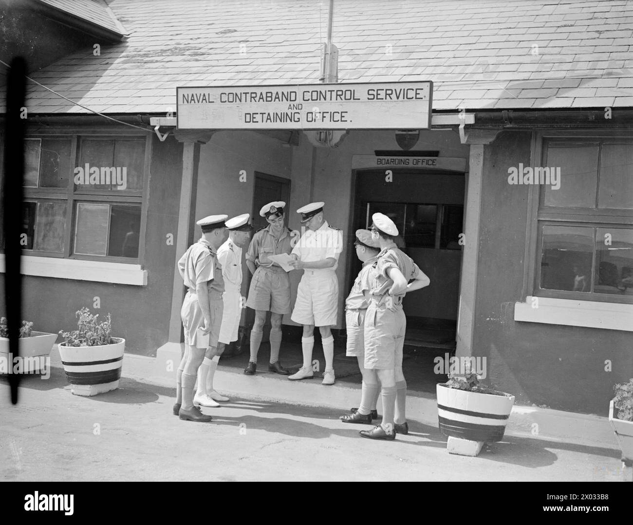 CONTRABAND CONTROL OFF "GIB". 1 TO 3 JUNE 1943, STRAITS OF GIBRALTAR ...