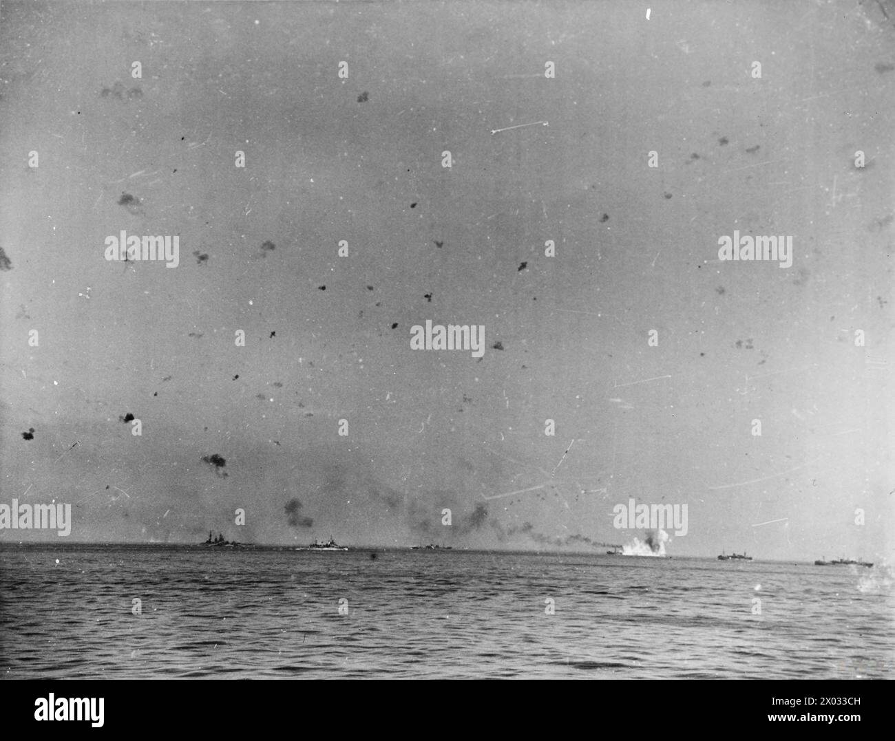 A CONVOY TO MALTA. 5-13 AUGUST 1942. - The sky is filled with the ...
