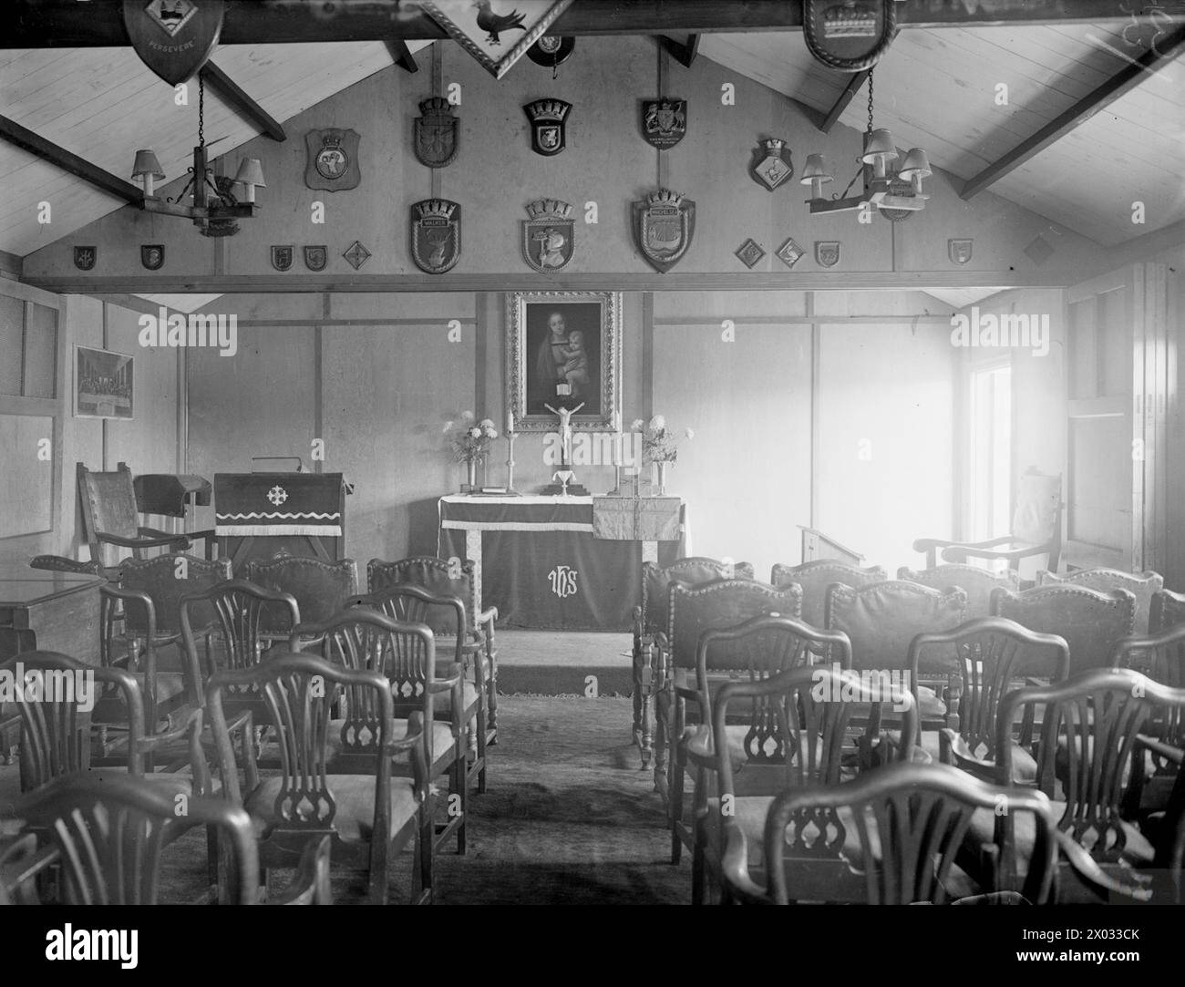 TRIBUTE TO THE LATE CAPTAIN WALKER. 23 AND 24 1944, GLADSTONE DOCK ...