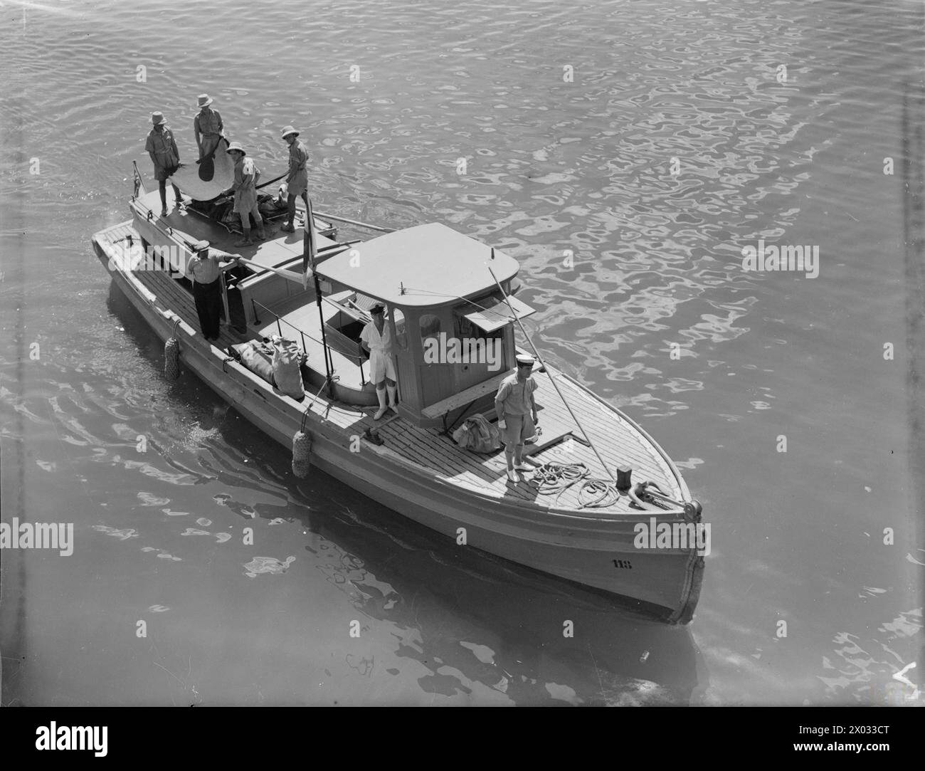 HMS MAINE; THE NAVY'S HOSPITAL SHIP. JULY 1942, ON BOARD HMS MAINE ...