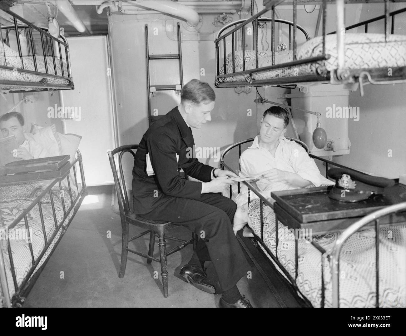 Sick bay ship hi-res stock photography and images - Alamy