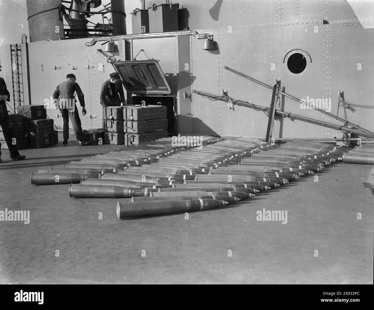ON BOARD THE AIRCRAFT CARRIER HMS VICTORIOUS. 19 TO 25 APRIL 1942. SOME ...