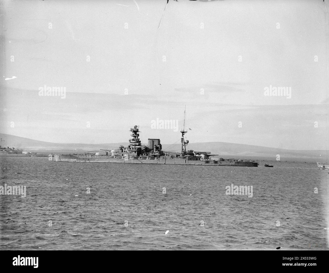 ON BOARD HMS RODNEY. 1940, AT SEA, ON BOARD THE BATTLESHIP HMS RODNEY. - HMS BARHAM, British ...