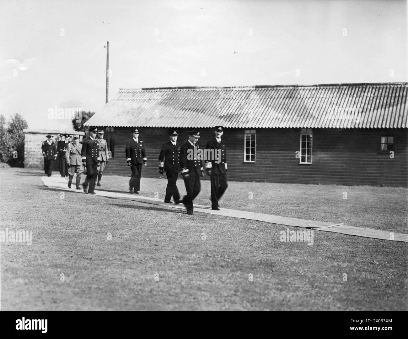 On 24 August 1941, King Haakon of Norway and Crown Prince Olaf visited ...
