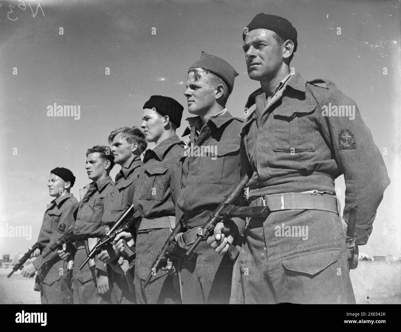 SPEARHEAD OF INVASION; NAVAL BEACH PARTIES AND COMMANDOS. 8 TO 12 JUNE ...