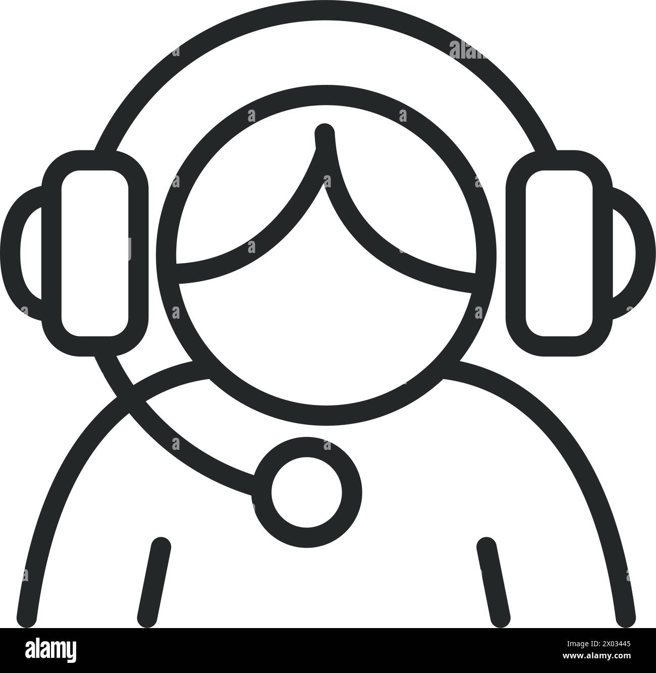 customer support agent icon Stock Vector Image & Art - Alamy