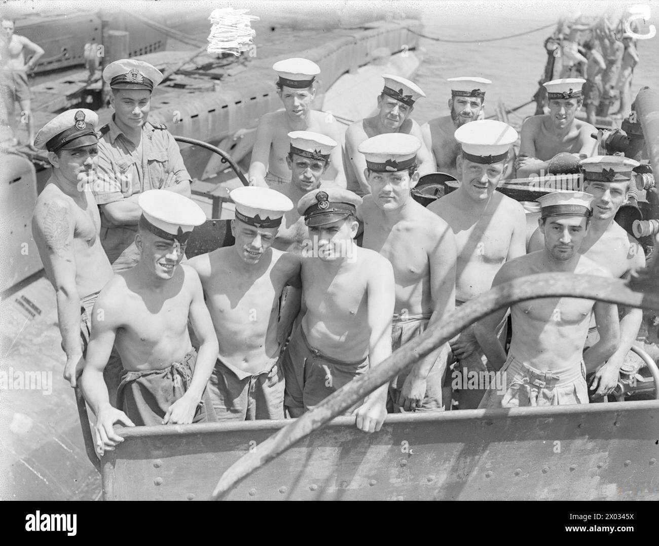 Submariners of the Eastern Fleet returned to Colombo after completing ...