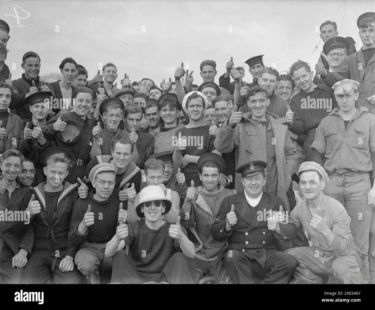 On 22 November 1942, the crew of a corvette returns to Londonderry ...