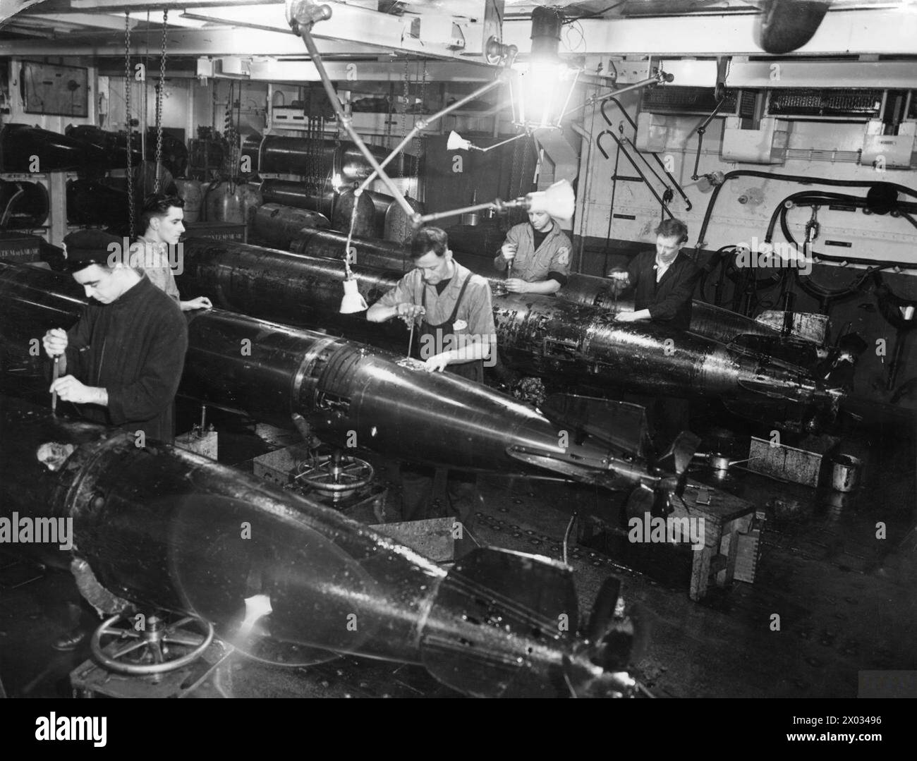WITH THE ROYAL NAVAL SUBMARINERS AT HMS FORTH, THE SUBMARINE DEPOT SHIP ...